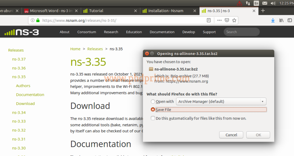 Significance of Ns3 Installation in Ubuntu 20.04