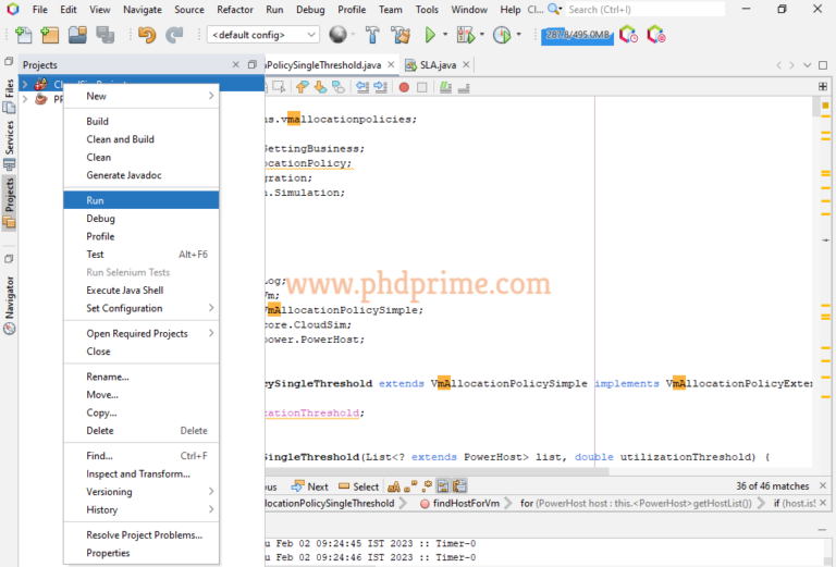 Essential Steps to Run CloudSim
