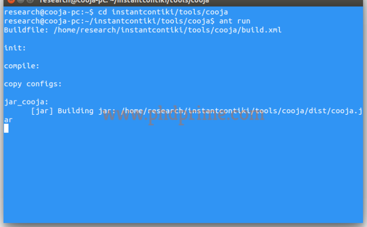 Notable Implementation of Contiki on VirtualBox