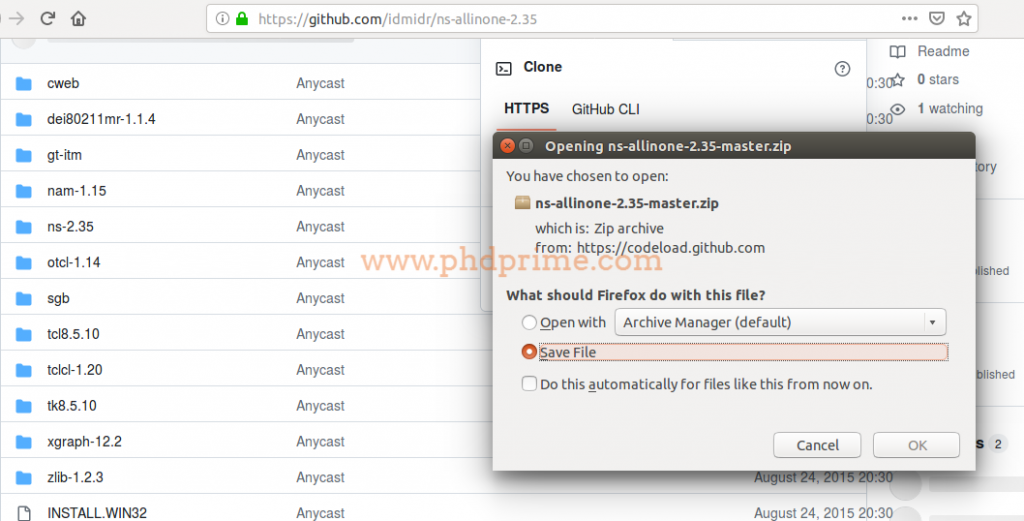 Steps Required to Download Ns2 in Ubuntu