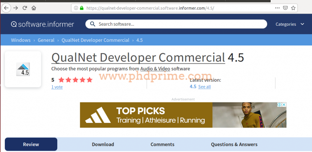 Processes Involved in QualNet