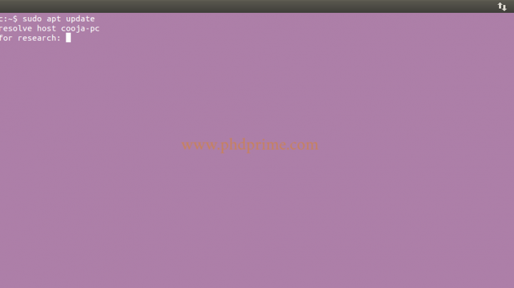 Process to install Nam in Ubuntu