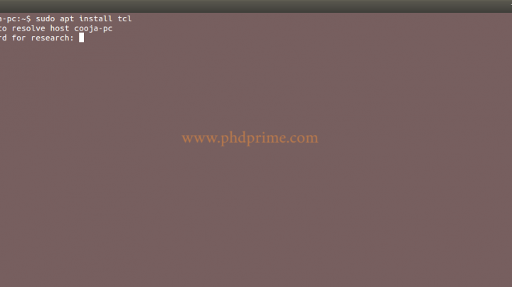 Creation Of Tcl Script