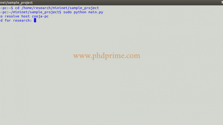 Overview of run Mininet on Ubuntu