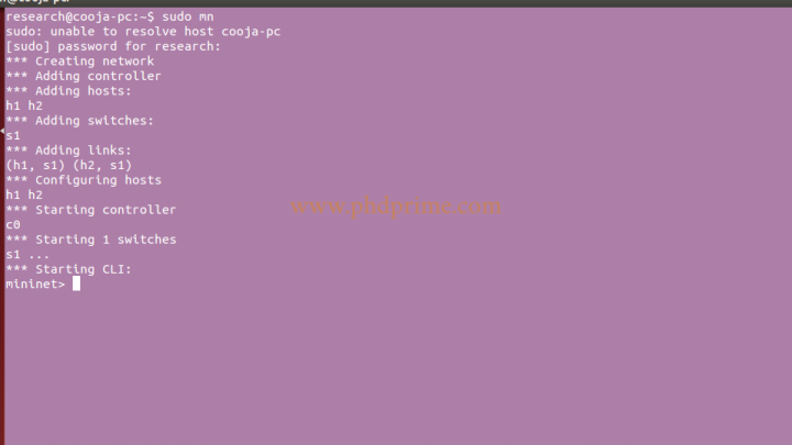 Installation of Mininet on Ubuntu