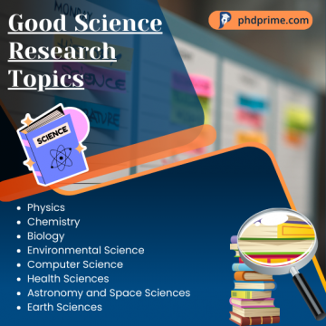 Good Science Research Ideas
